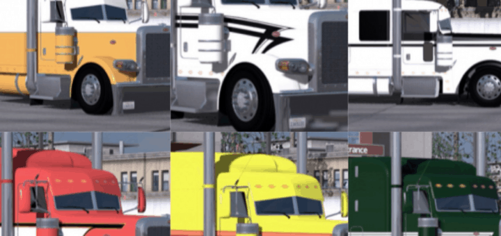 ATS Truck skins mods | American Truck Simulator Truck skin mod download