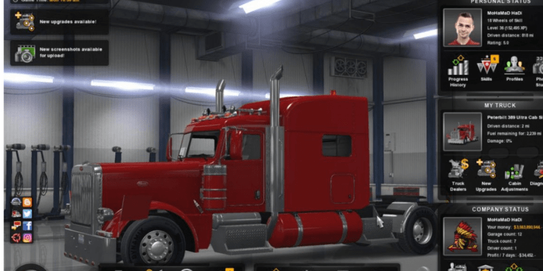 Save (Profile) for Multiplayer ATS | American Truck Simulator Mod