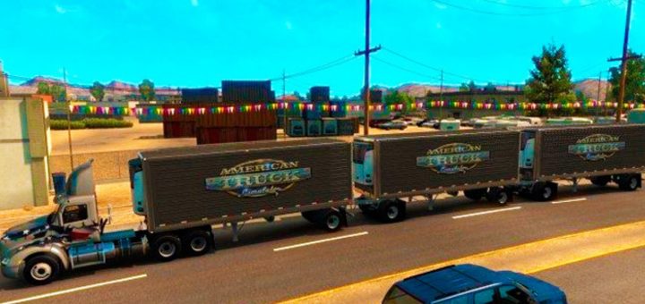 Western Trailer Mod - American Truck Simulator mod | ATS mod