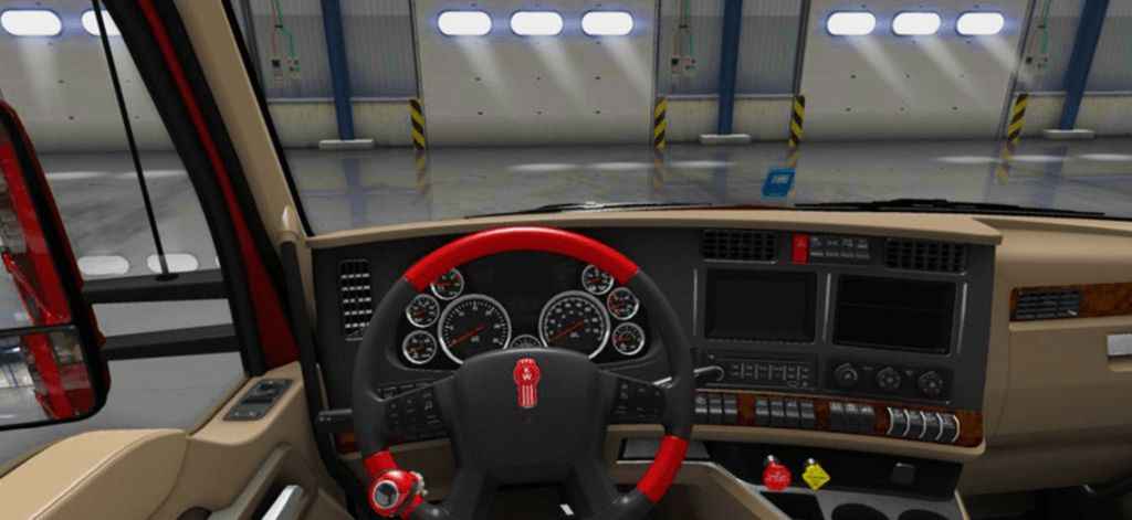 Kenworth T680 RedX Steering Wheel – Standalone mod ATS | American Truck ...