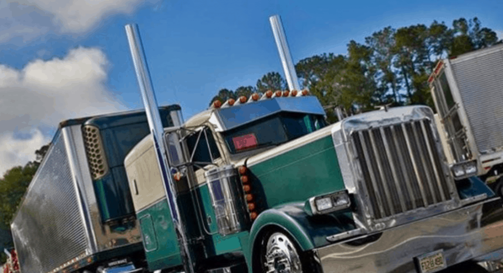 Peterbilt Dark Gold Green Skin ATS - American Truck Simulator mod | ATS mod