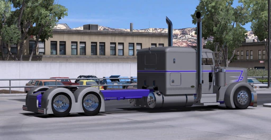 Peterbilt Custom Rig Skin Mod (2) - American Truck Simulator mod | ATS mod