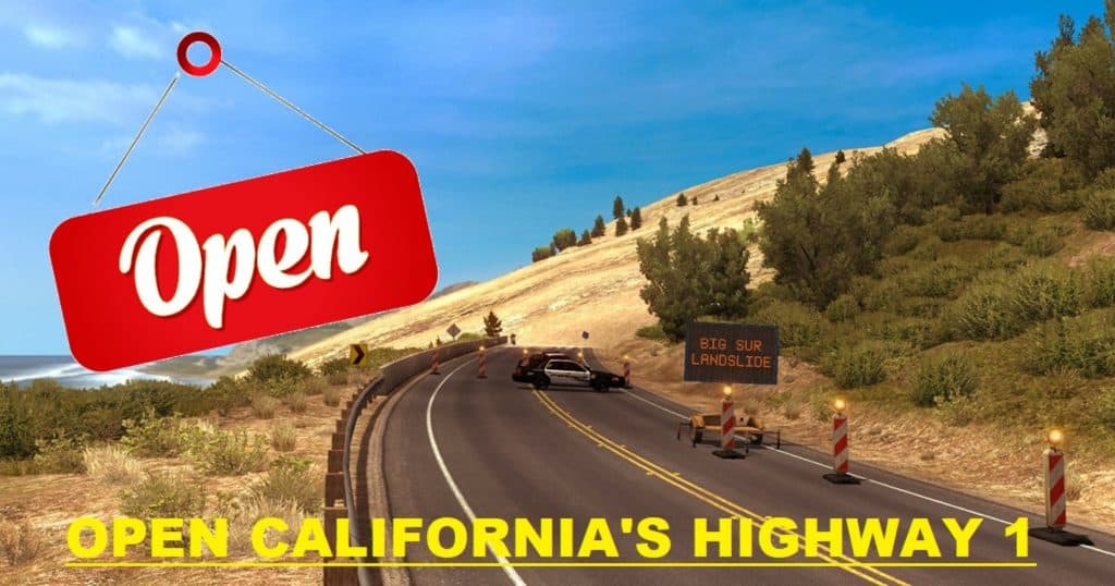 Open California’s Highway 1 for ATS (2) - American Truck Simulator mod ...