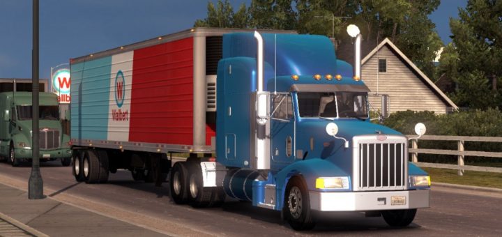 Peterbilt 377 Truck - American Truck Simulator mod | ATS mod
