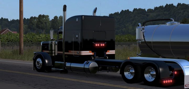 Peterbilt Custom Rig Skin Mod - American Truck Simulator mod | ATS mod