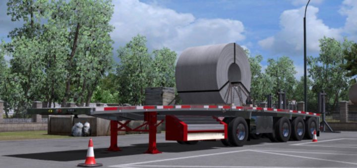 Custom great dane reefer Trailer - American Truck Simulator mod | ATS mod