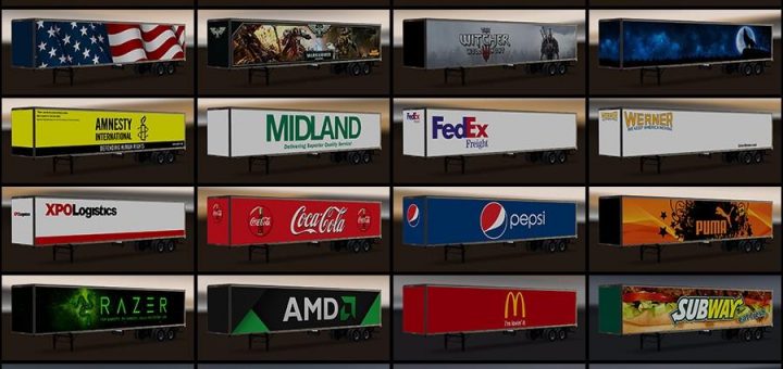 ATS Mod Packs | American Truck Simulator Mod pack download