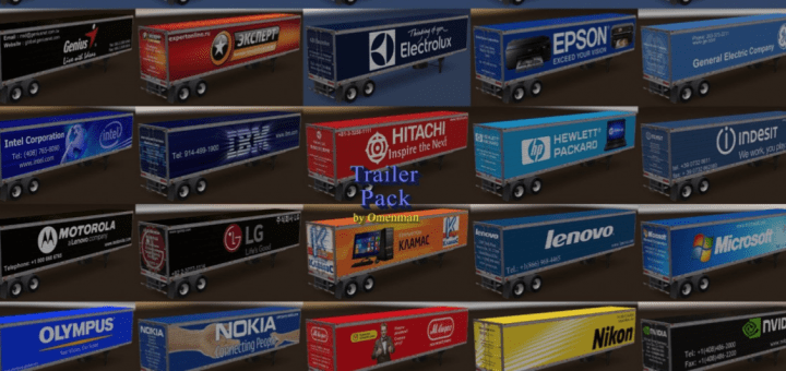 Freight Market B-Double Trailers v1.0 -updated- 1.41.x - American Truck ...