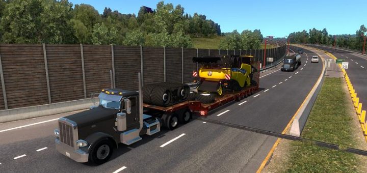 Howard Quarter Side Tipper v1.1 Mod - American Truck Simulator mod ...