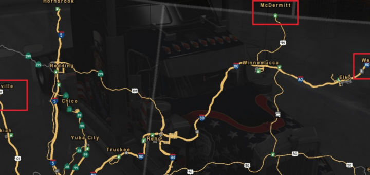 TRUE MIRROR FOV FOR ATS V2.2 1.45 - American Truck Simulator mod | ATS mod