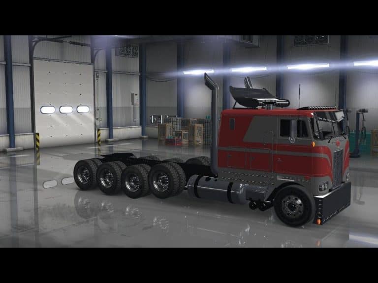 JDM'S PETERBULLET 352 CABOVER V2.0 ATS 3 - American Truck Simulator mod ...