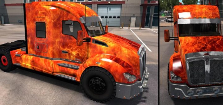 Commodore Skin for Overfloaters Kenworth K100e - American Truck ...