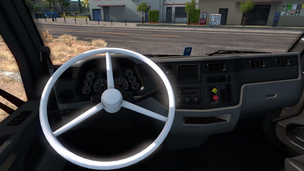 American Steering Wheel 3 branches Mod | American Truck Simulator Mod