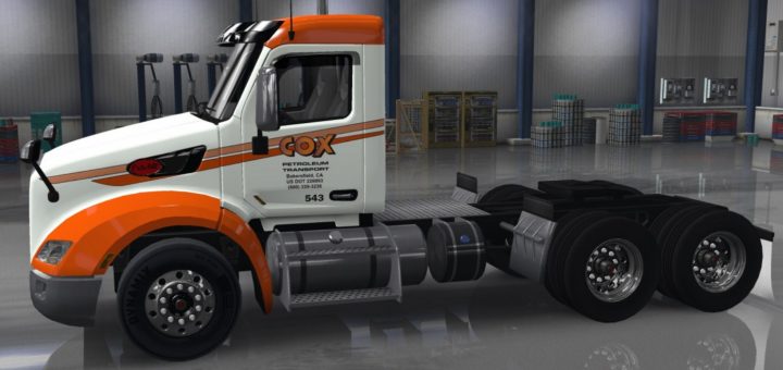 Kenworth T680 CFI White Truck Skin | American Truck Simulator Mod