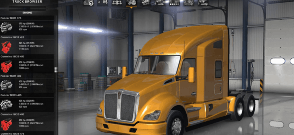 Engine Idle Torque and sound Fix ATS | American Truck Simulator Mod