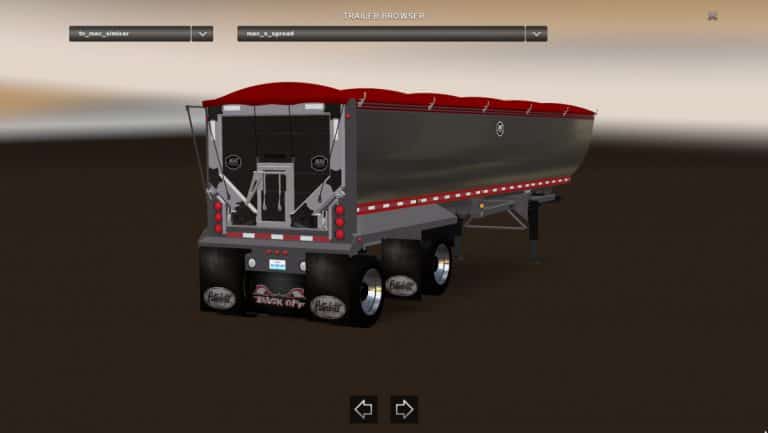 K Whopper’s Touch Mac Barrow Dump ATS | American Truck Simulator Mod