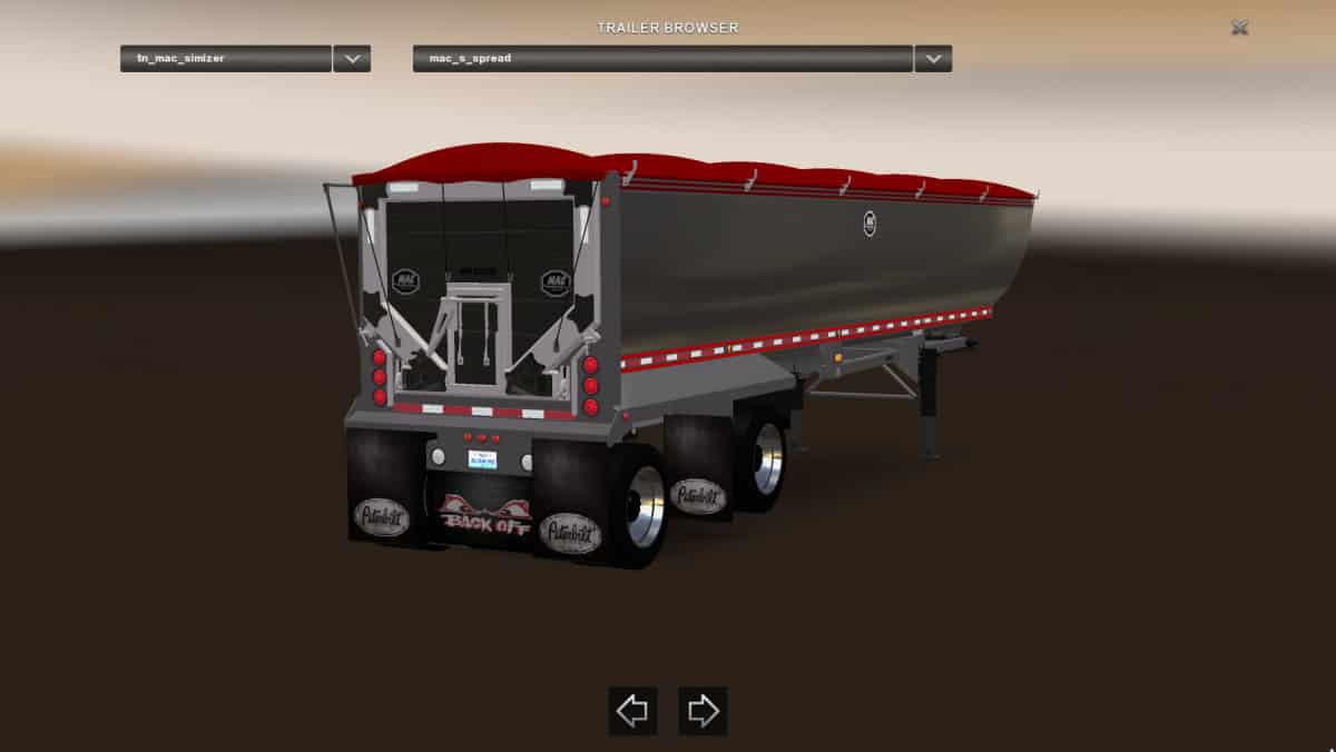 K Whopper’s Touch Mac Barrow Dump ATS | American Truck Simulator Mod