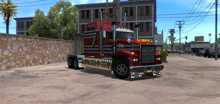 ATS PETERBILT 379 PINGA TRUCK V2.0 - American Truck Simulator mod | ATS mod