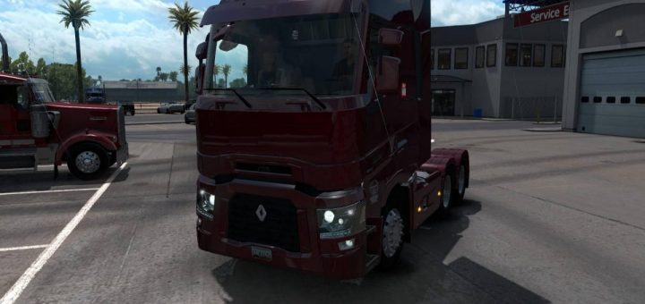 RENAULT T RANGE V1.0.2 TRUCK - American Truck Simulator mod | ATS mod