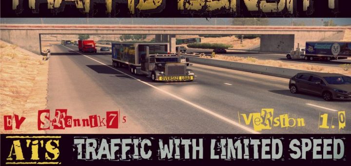 Kenworth W900 with smoke & AI Traffic Mod - American Truck Simulator ...