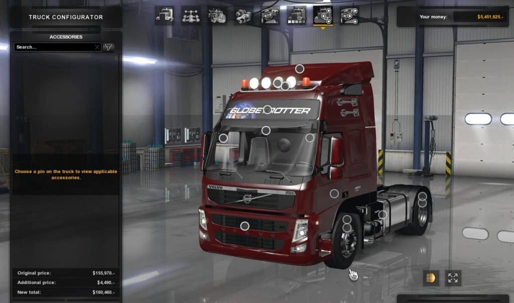 VOLVO FM FOR ATS V1.0 ATS | American Truck Simulator Mod
