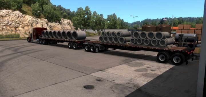 All Gas trailers & cargo Mod - American Truck Simulator mod | ATS mod