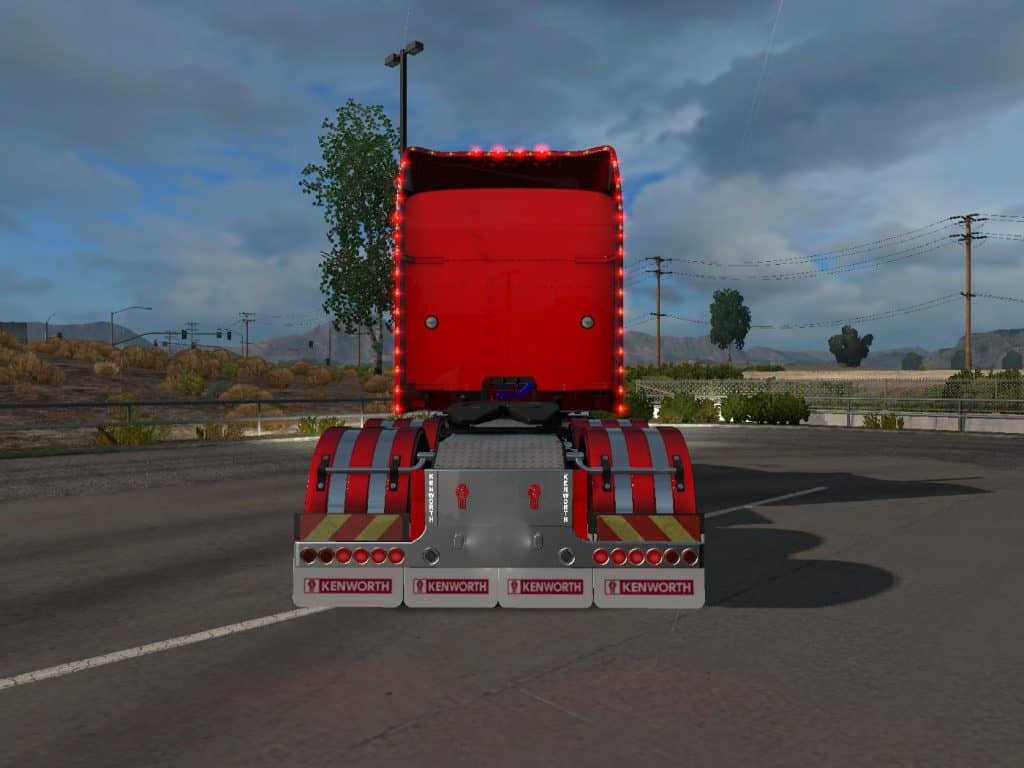 KENWORTH T609 TRUCK EDIT V1.2 (4) - American Truck Simulator mod | ATS mod