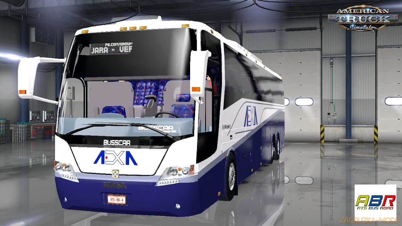 Onibus Busscar Elegance 6×2 v1.0 Bus (1.30.x) ATS | American Truck ...