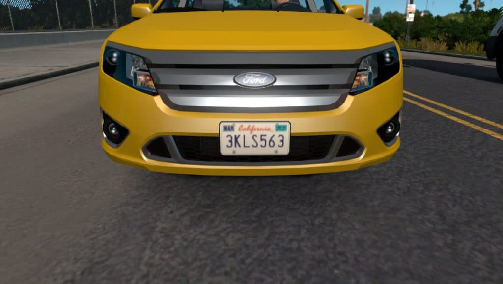 Real License Plates ATS | American Truck Simulator Mod