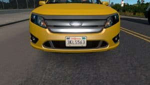 Real License Plates ATS | American Truck Simulator Mod
