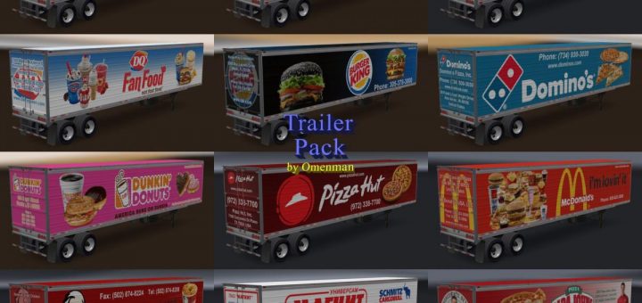PROPANE SET V1.6 TRAILER - American Truck Simulator mod | ATS mod
