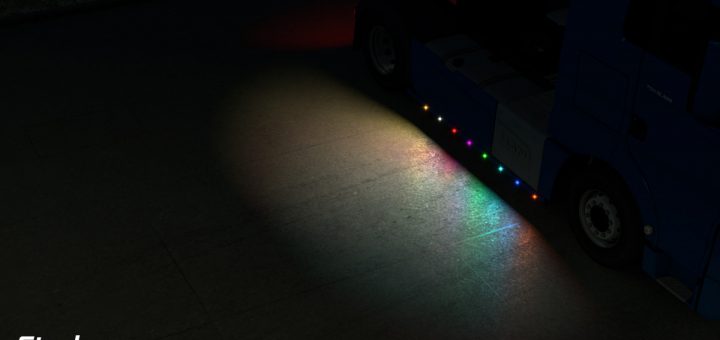 ATS LED Side Marker 1.38.x - American Truck Simulator mod | ATS mod