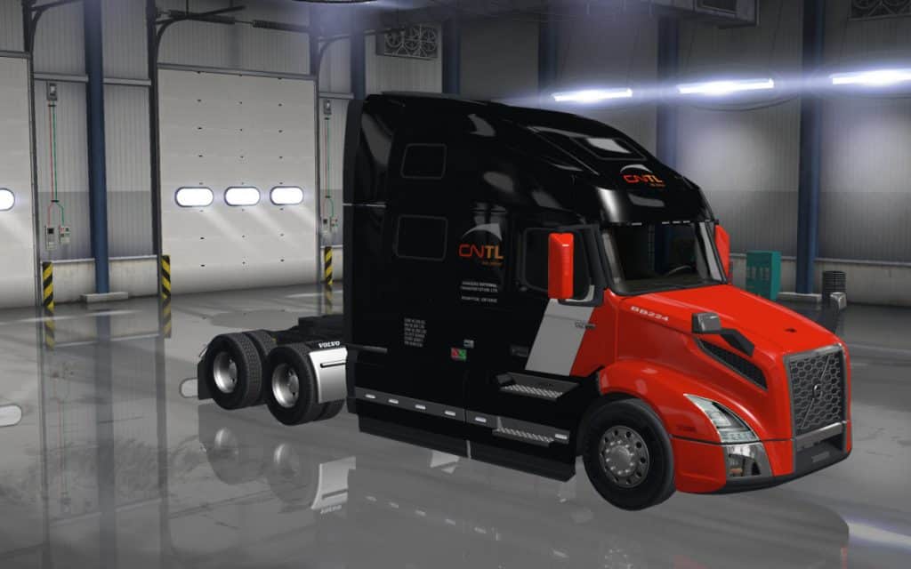 CNTL Truck Skin ATS (2) - American Truck Simulator mod | ATS mod