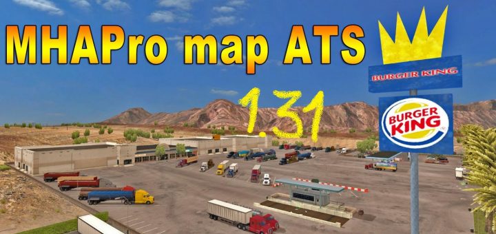Coast to Coast Map – v2.3.36 non-DLC required 1.36 Mod ATS - American ...