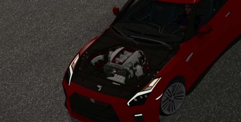 Nissan GTR 2017 V2 (1 (2) - American Truck Simulator mod | ATS mod