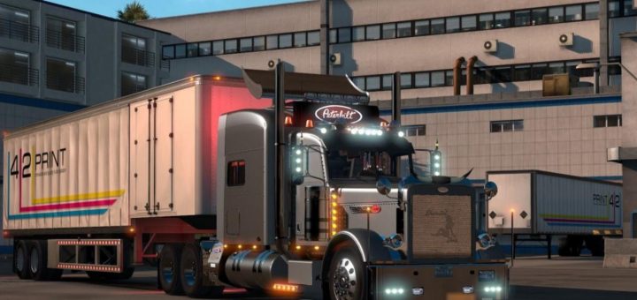 Peterbilt 579 Rework Truck v1.1 - American Truck Simulator mod | ATS mod