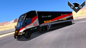 Electric GT Tesla Semi Truck Skin ATS (2) - American Truck Simulator ...