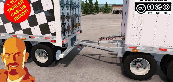 D-Tec 40ft. Container Trailer ATS 1.36 Mod ATS | American Truck ...
