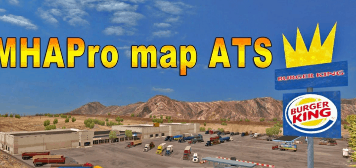 Mountain Roads map beta - American Truck Simulator mod | ATS mod
