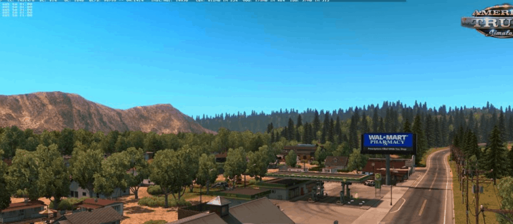 MHA Pro Map v1.31 ATS (3) - American Truck Simulator mod | ATS mod
