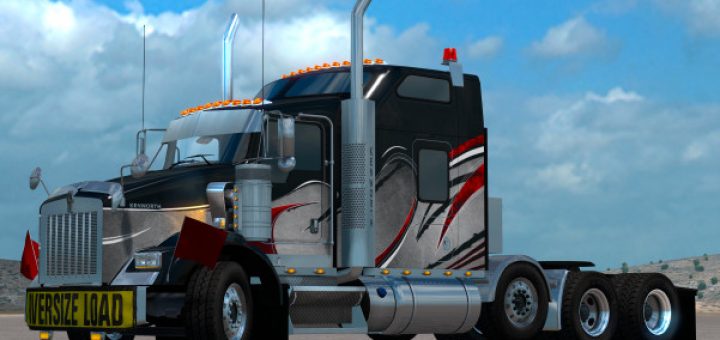 ATS.T-D-S peterbilt 389 pet_1 Skin Mod | American Truck Simulator Mod
