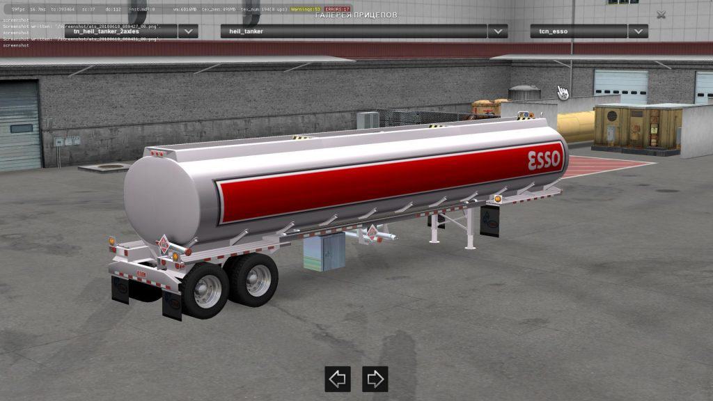 Heil Tanker Trailer 2axles Trailer 1.31 ATS (7) - American Truck Simulator mod | ATS mod