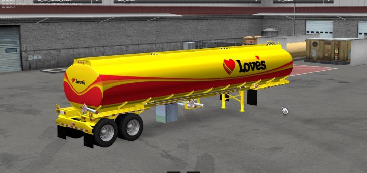 CJD LOG TRAILER V1.44 - American Truck Simulator mod | ATS mod