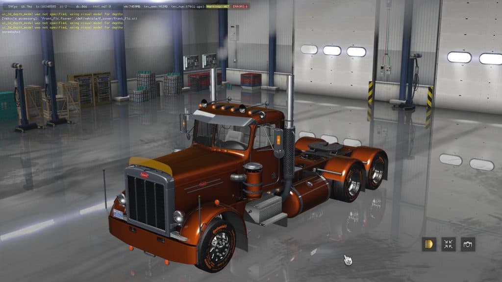 PETERBILT 359 V25.06.2018 1.31 ATS | American Truck Simulator Mod