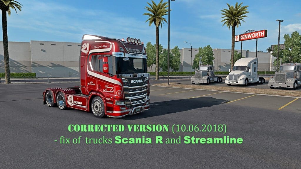 SCS Trucks Scania for ATS | American Truck Simulator Mod
