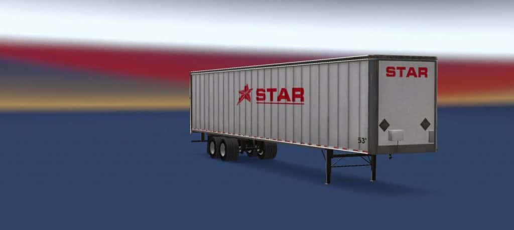 STAR TRANSPORT INC. 53 LONG BOX STANDALONE TRAILER V2.2 ATS 3 ...