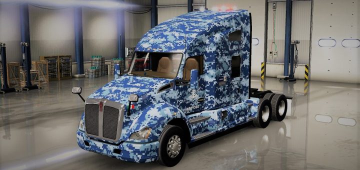 ATS Truck skins mods | American Truck Simulator Truck skin mod download