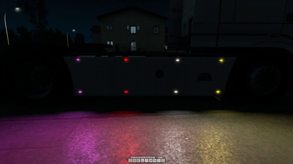 Boreman LED Marker Lights v1.4 ATS | American Truck Simulator Mod