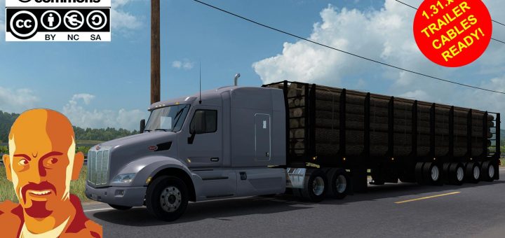 Invisible Trailer Mod - American Truck Simulator mod | ATS mod