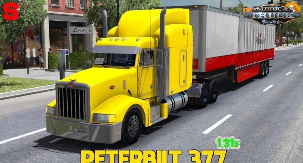 Peterbilt 377 Truck + Interior v1.0 Mod | American Truck Simulator Mod